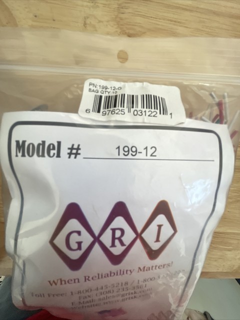 GRI Alarm Contact Part # 199-12-W DPDT press fit contact for sale ...