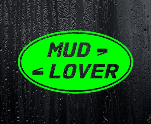 Off-Road Sticker Mud Lover Funny Cute Offroading 4x4 4WD Car Window ...