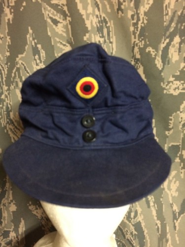 *Vintage German Army Blue Field Cap Hat Small | eBay UK