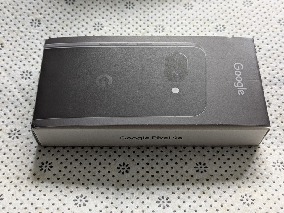 Google Pixel 9a 128GB, Obsidian Black, Unlocked - Brand New, Sealed ...
