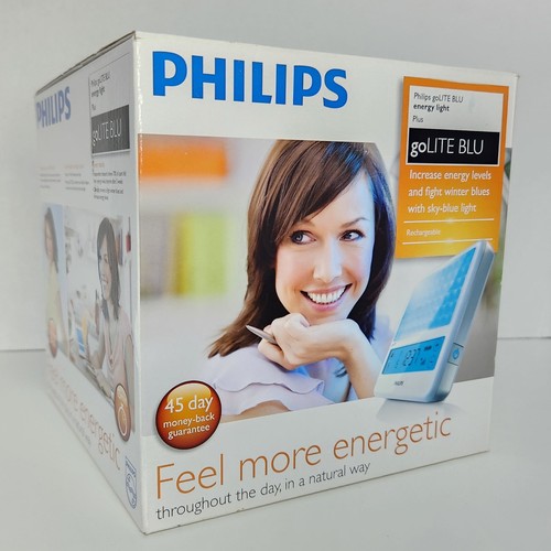 Philips - goLITE BLU Energy Light Plus Blue Therapy LED Lamp - Model ...