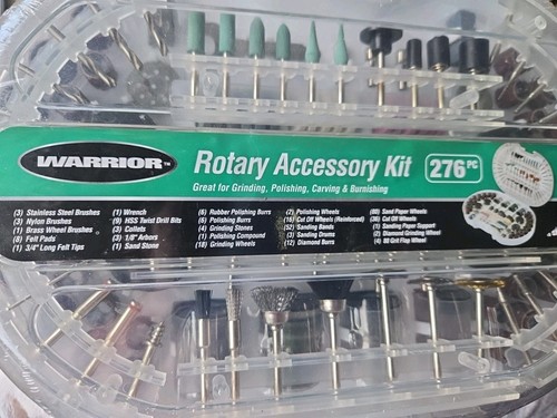 Warrior Rotary Tool Accessory Kit Grinding Sanding Polishing Set.276 ...