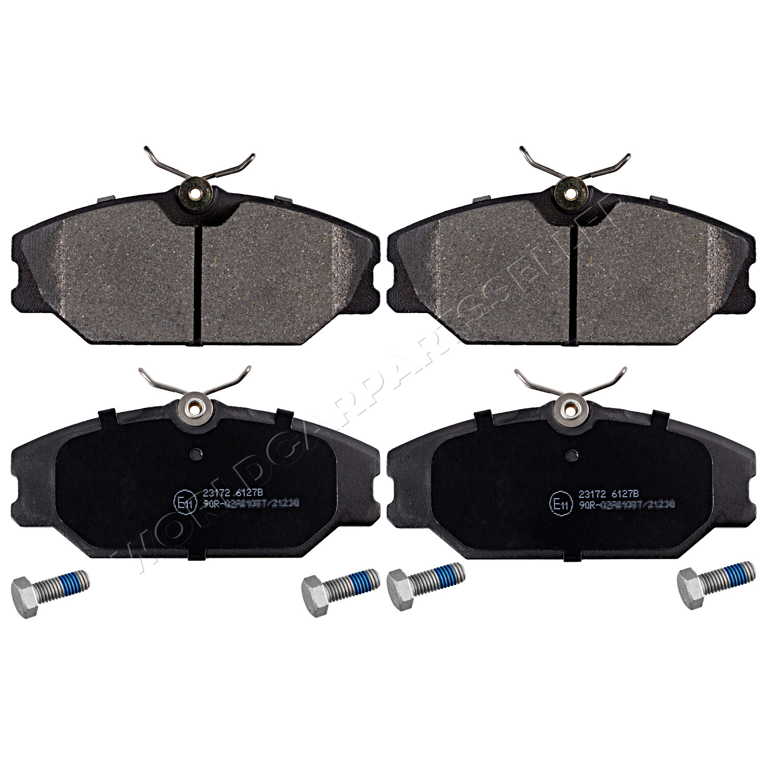 BLUE PRINT Disc Brake Pad Set Front For RENAULT Clio II 96-09 ...