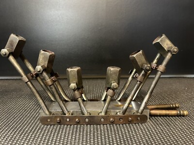 Litton Lathe Burners Six Fire Seven Jet Glassblowing Cradle Burner ...