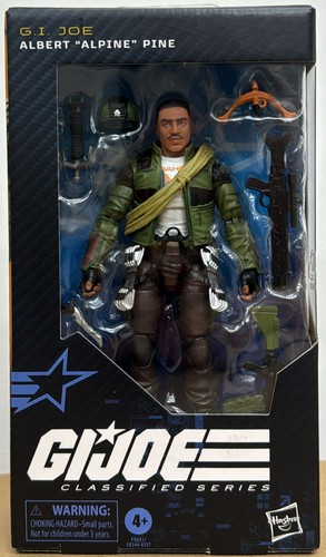 IN HAND HASBRO G.I.JOE CLASSIFIED SERIES #133 ALBERT ALPINE PINE ACTION ...
