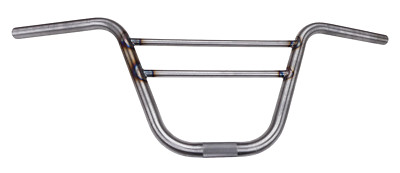 Porkchop BMX Ladder Bars bicycle handlebars - 4130 Chromoly - RAW *MADE ...