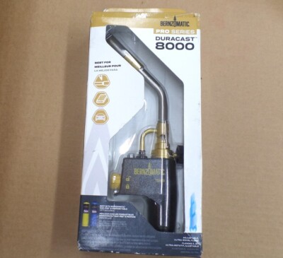 BERNZOMATIC TS8000T DURACAST 8000 TORCH COMPATIBLE WITH MAP-PRO GAS ...