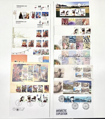 Mixed Lot of 49 Australian First Day Covers from 2011 Australian ...
