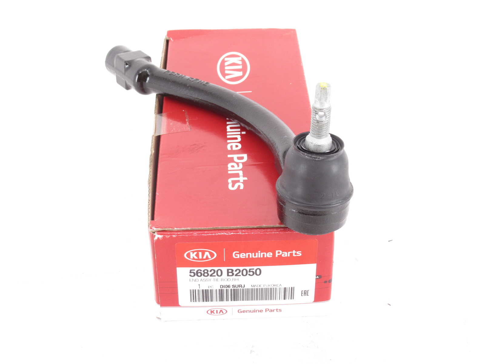 Genuine OEM Kia 56820 B2050 Passenger Front Outer Tie Rod End 2014-2019 ...