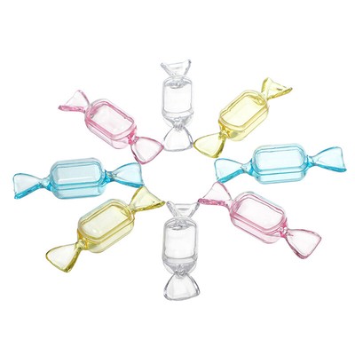 10Pcs Creative Candy Packaging Box Material Acrylic Candy Shaped Mini ...