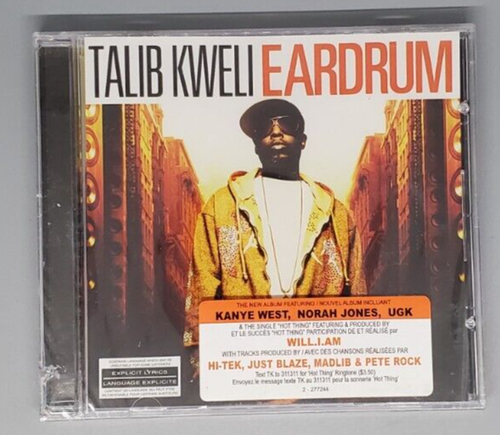 Talib Kweli – Eardrum (2007, CD) - CD Promo | eBay