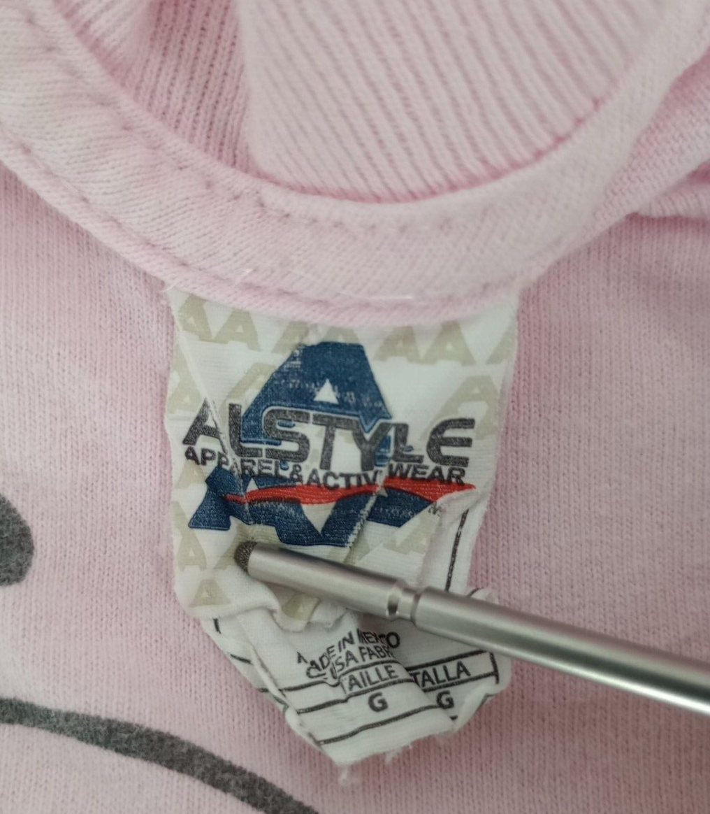 Grand T-shirt graphique Alstyle adulte 2010 visage panthère rose | eBay