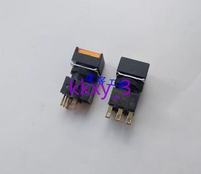 1 PCS NEW Omron Square Yellow Reset Button Switch A16L-AYM-24D-1 | eBay