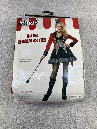 Dark Ringmaster SPIRIT halloween costume 8-10 Medium NWOT | eBay