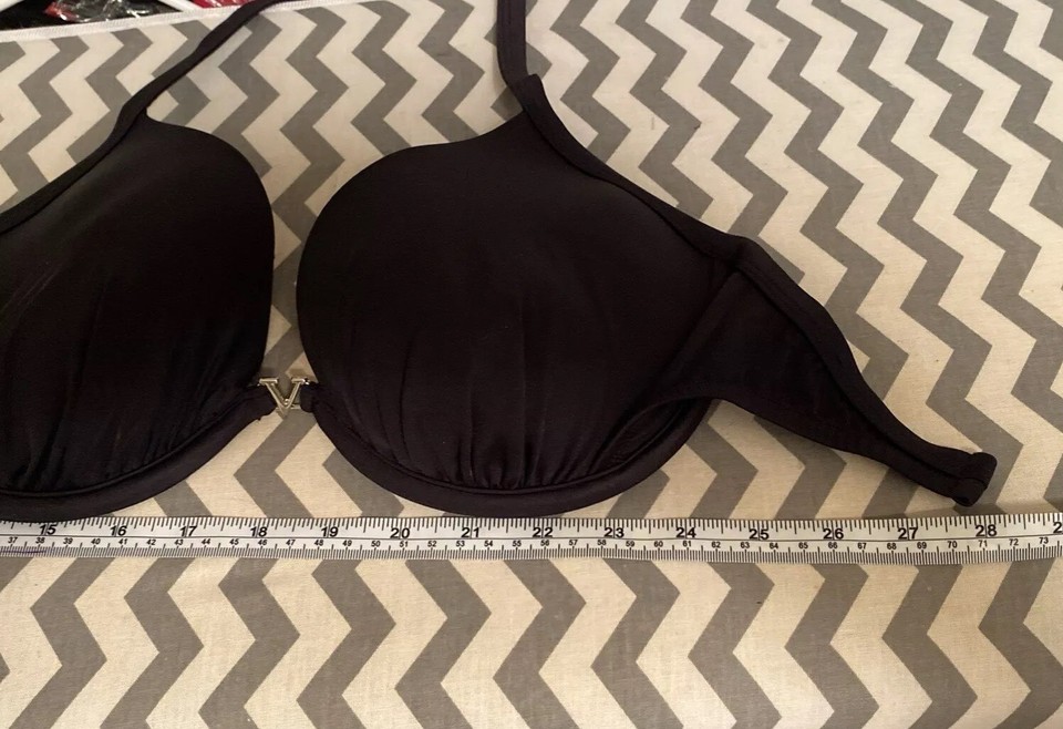Venus NWOT Women 2-Pc Bathing Suit Underw Bra Top Pompom Bikini Esti 10 ...