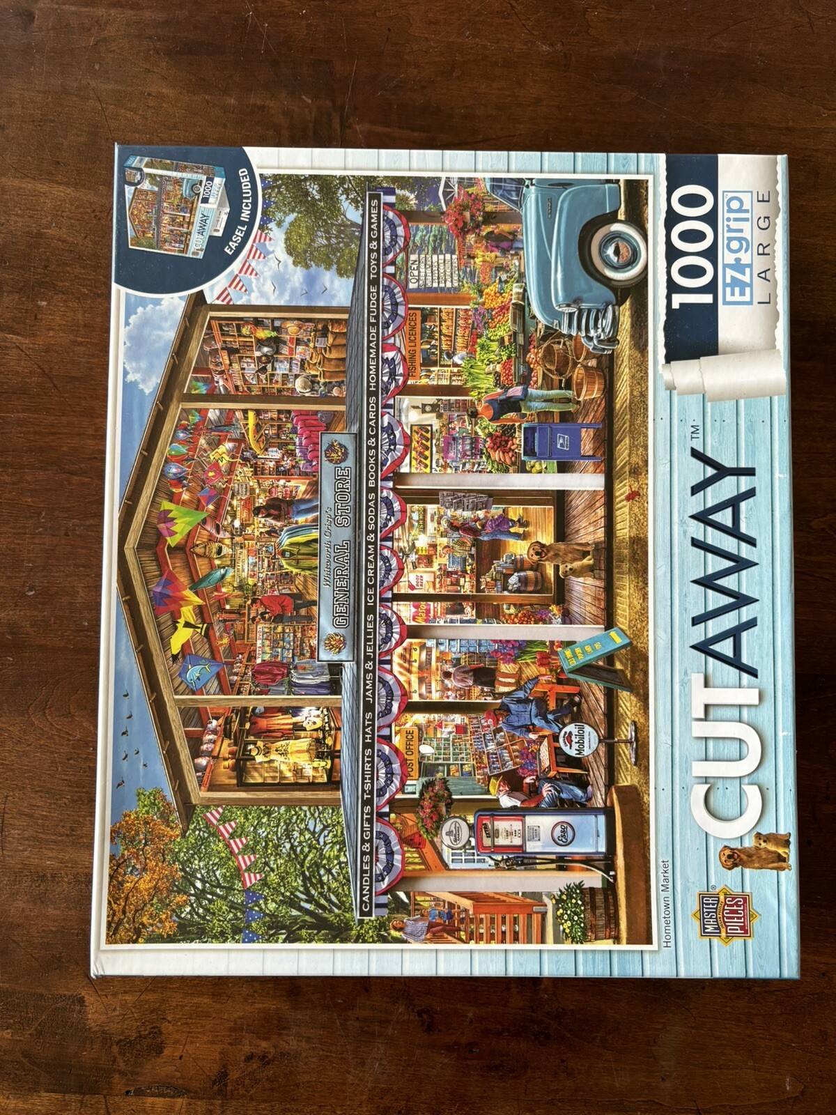 Cutaway - Hometown Market 1000 Piece Ez Grip Jigsaw Puzzle 705988720451 ...