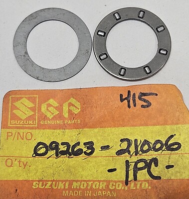 NOS Genuine Suzuki TS 125 185 Roller 21x32x2 Bearing TS125 TS185 OEM ...