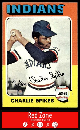 1975 Topps - #135 Charlie Spikes EX+ | eBay