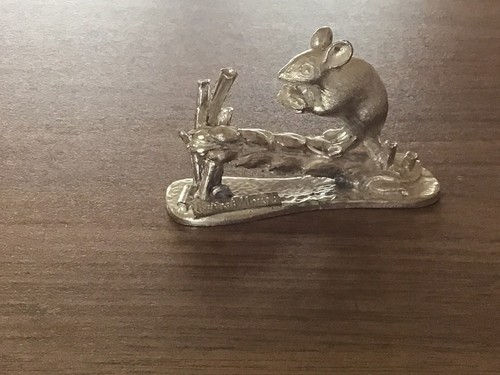 Silver Plated / Pewter Harvest Mouse Figurine WAPW ~ 6cm | eBay