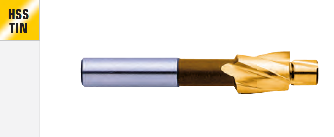 Flachsenker DIN 373 für Durchgangsloch-fein M3-M12 HSS oder HSS-TIN ...