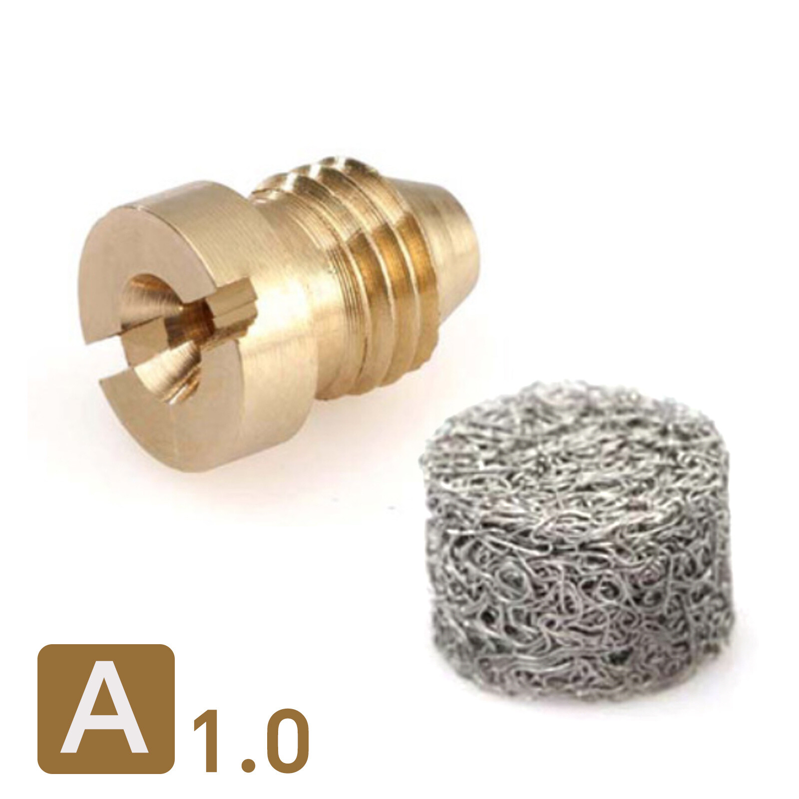 Universal Brass Thread Foam Cannon Orifice Nozzle Tips&Maker For Snow ...