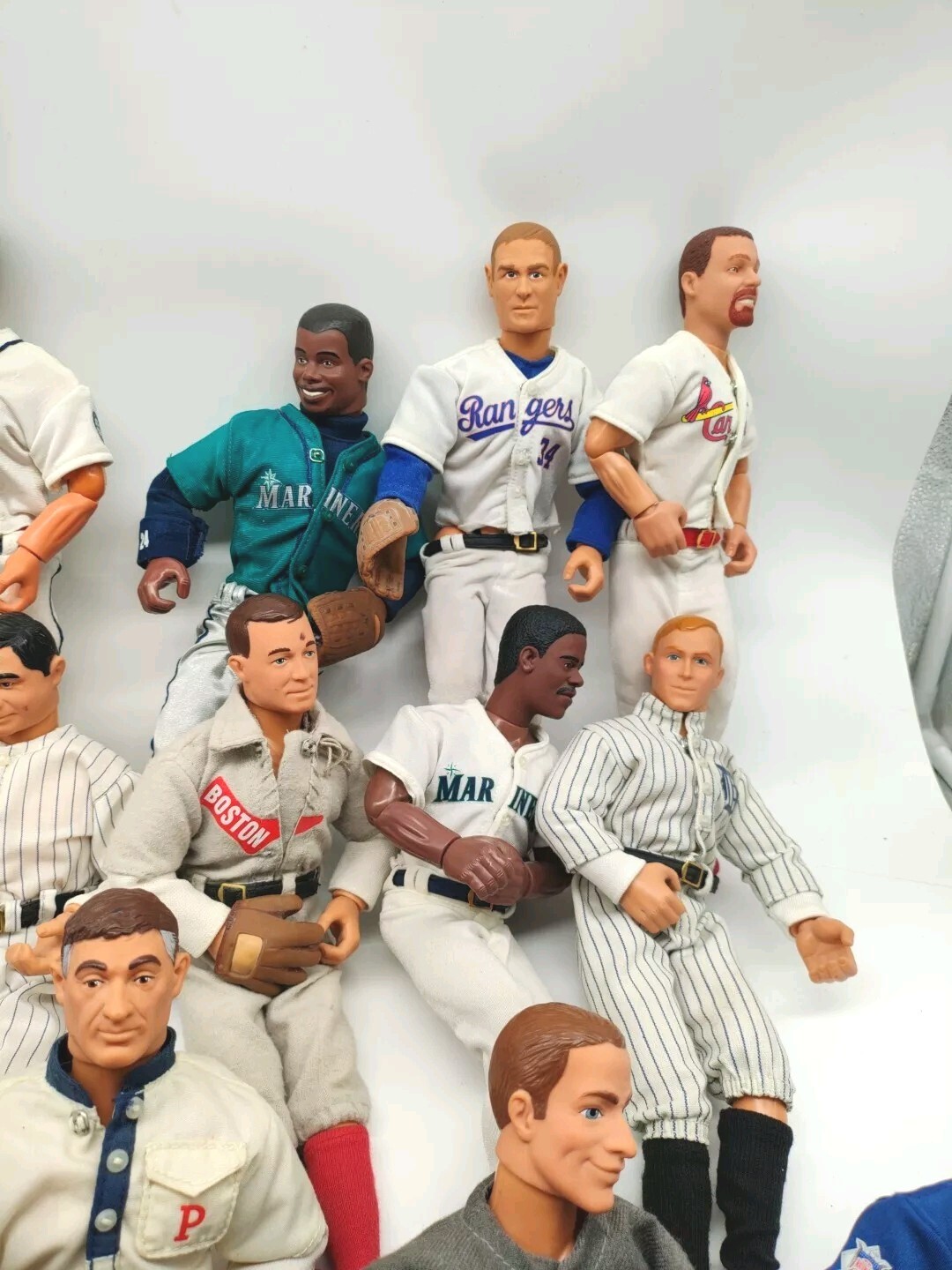 Lot 15 Baseball Players Figures McGwire Ryan Sosa Griffey Rodriguez ...