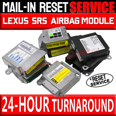 LEXUS SRS AIRBAG CONTROL MODULE [*RESET REPAIR SERVICE] | eBay