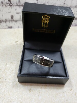 Three Keys Jewelry 8mm Engagement/Wedding Band Size 11.5, Comfort ...