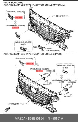 Genuine OE Bracket Right B63B50154 For Mazda B63B5-0154 | eBay UK