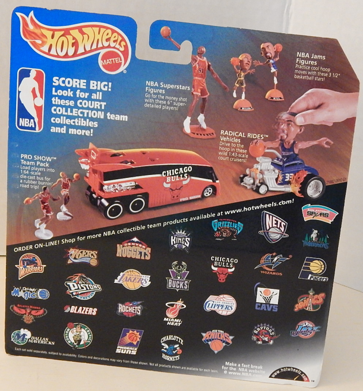 Hot Wheels Drag Bus NBA Pro Show Detroit Pistons Grant Hill Jerry ...
