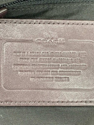 Coach Backpack Rucksack Polyester Black Camouflage Used | eBay