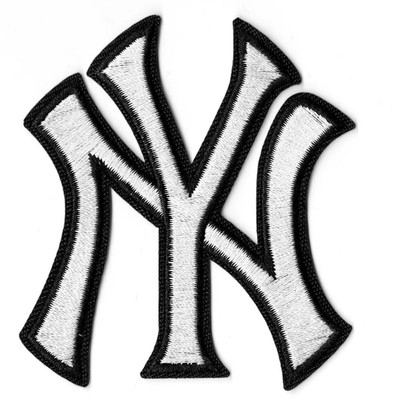 Embroidered Iron on patch NY Yankees Baseball New York Logo Sports Team ...