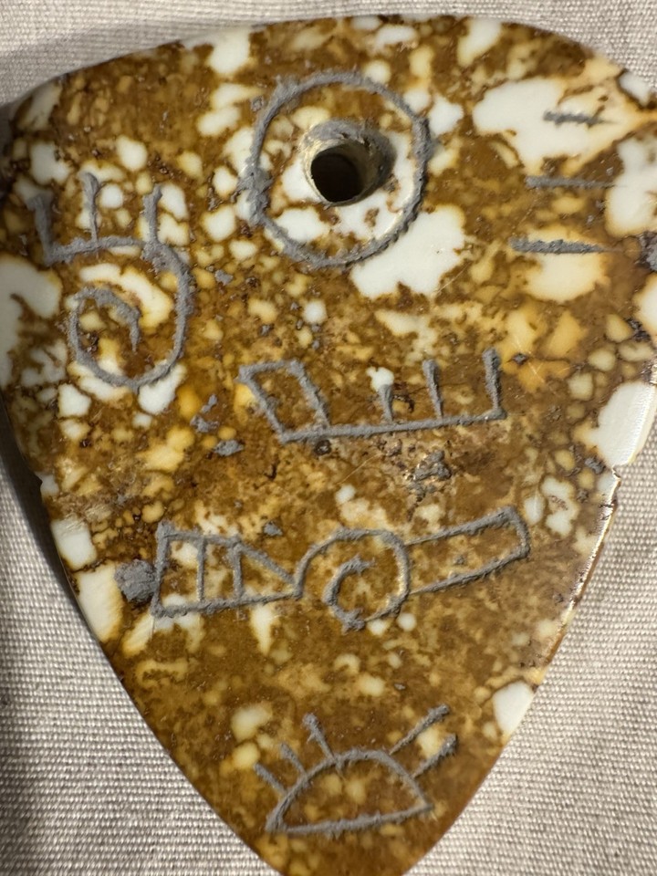 Ojuelos de Jalisco Authentic Alien Stone Artifact, Carved Pendent. | eBay