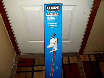 NEW HART 20-Volt 20V Cordless 18-Inch Hedge Trimmer - Tool Only | eBay
