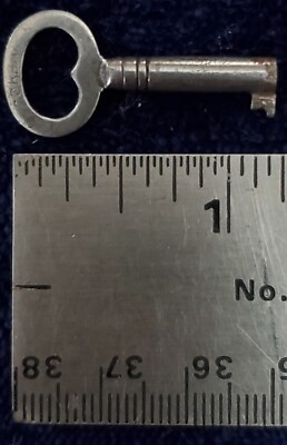 VINTAGE CORBIN OPEN BARREL SKELETON KEY 1.25" MARKED "PAT'D. '87" | eBay