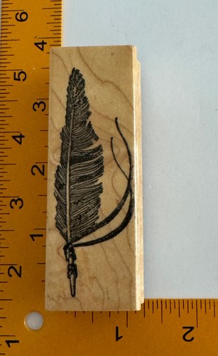 Feather - Native American Rubber Stamp by Unbranded | eBay