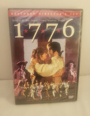 1776 DVD Restored Directors Cut WideScreen OOP 2002 TONY Musical-Based ...