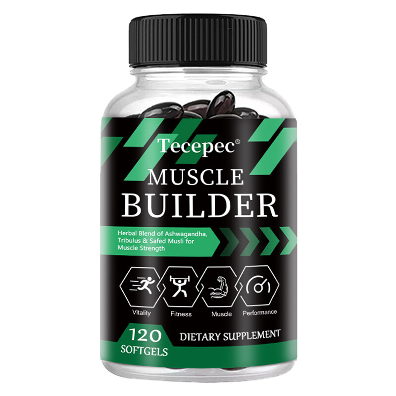 Muscle Builder, Testosterone Booster & Muscle Gain, Energy Capsules | eBay