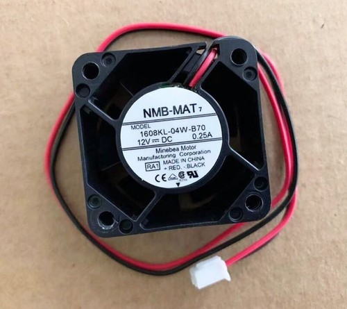 New NMB-MAT 1608KL-04W-B70 4020 12V DC 0.25A cooling fan 4CM 2pin | eBay