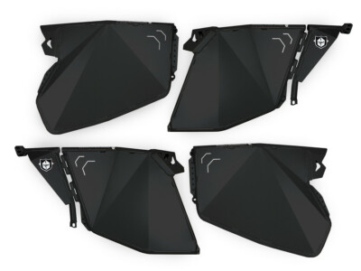 Pro Armor Stealth Doors Black Polaris RZR XP 4 XP4 1000 / Turbo | eBay