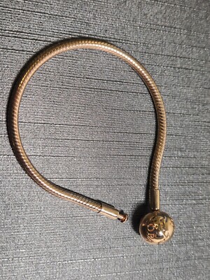 Pandora Moments Snake Chain Bracelet 14k rose gold-plated 580728 NEW ...