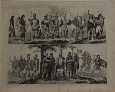 Ancient Ancient Military Engraving Art Bilder Atlas Original Printed ...