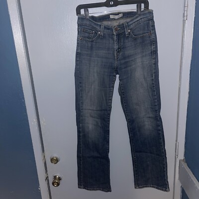 Levis 529 Curvy Bootcut Jeans Women Size 6 Denim Low Rise Pants D | eBay