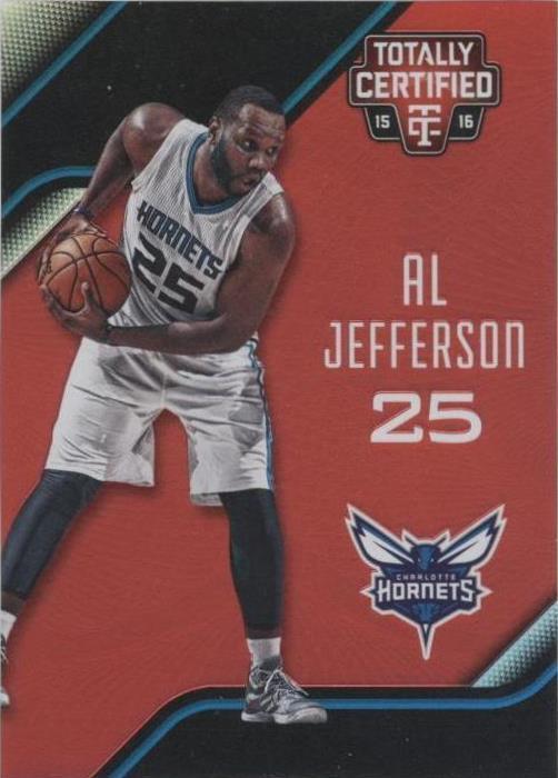 2015-16 Panini Totally Certified - Al Jefferson #28 Mirror Red /149 for ...