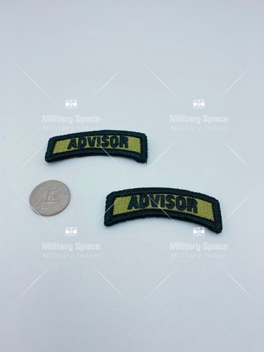 GENUINE U.S. ARMY TAB: ADVISOR - EMBROIDERED ON OCP | eBay