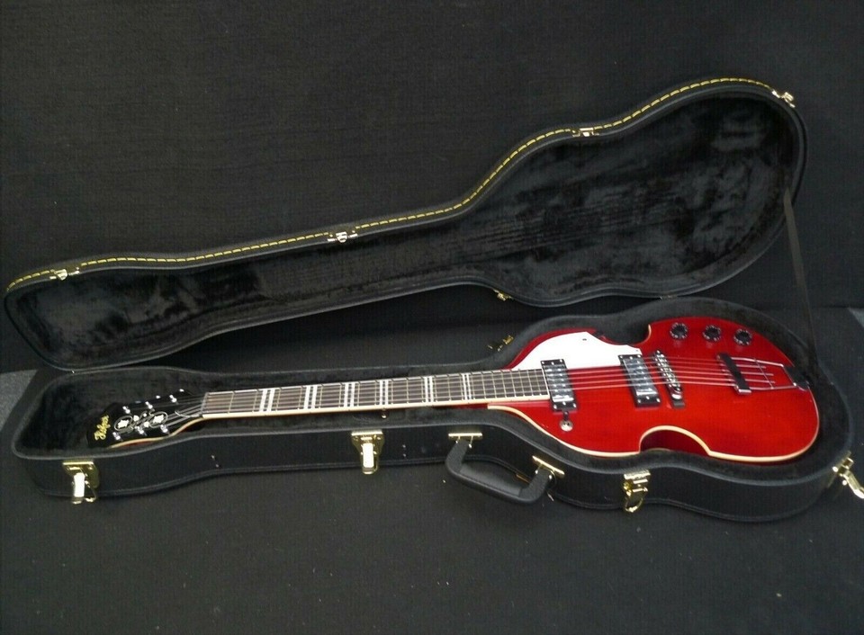 NEW Hardshell Case for HOFNER HI-459 VIOLIN BODY 6 STRING ELECTRIC ...