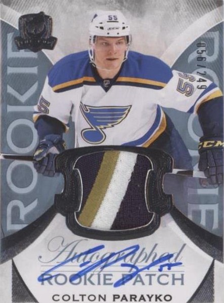 2015-16 Upper Deck The Cup - Autographed Rookie Patch #165 Colton ...