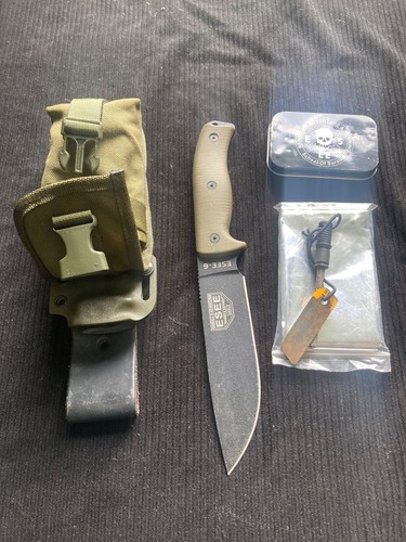 ESEE-6 custom knife and sheath | eBay
