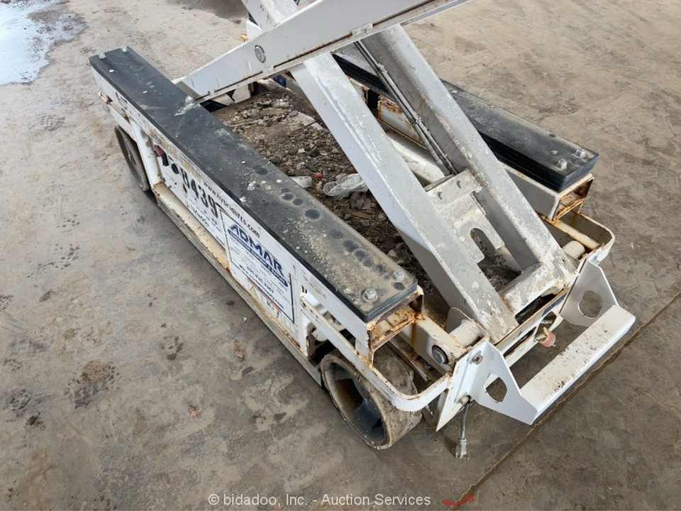 2015 Hy-Brid HB-1430 14' Electric Scissor Lift Manlift Aerial Platform ...