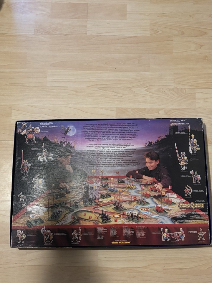 BATTLE MASTERS Board Game Strategy War Game MB 1992 VTG INCOMPLETE | eBay